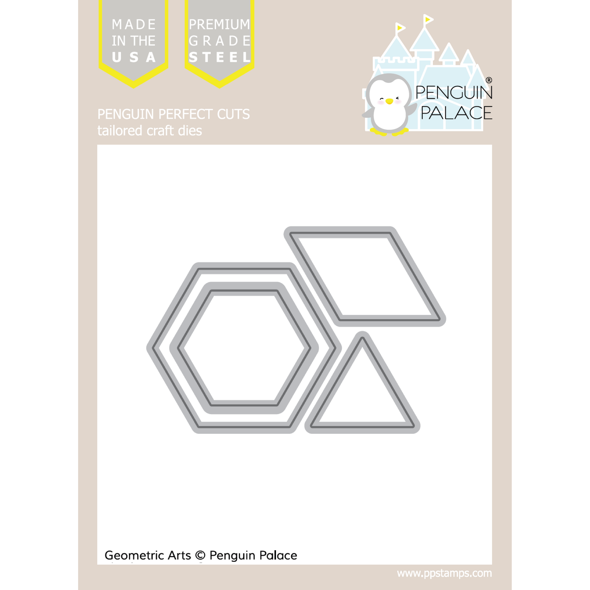 Geometric Arts - Penguin Perfect Cuts
