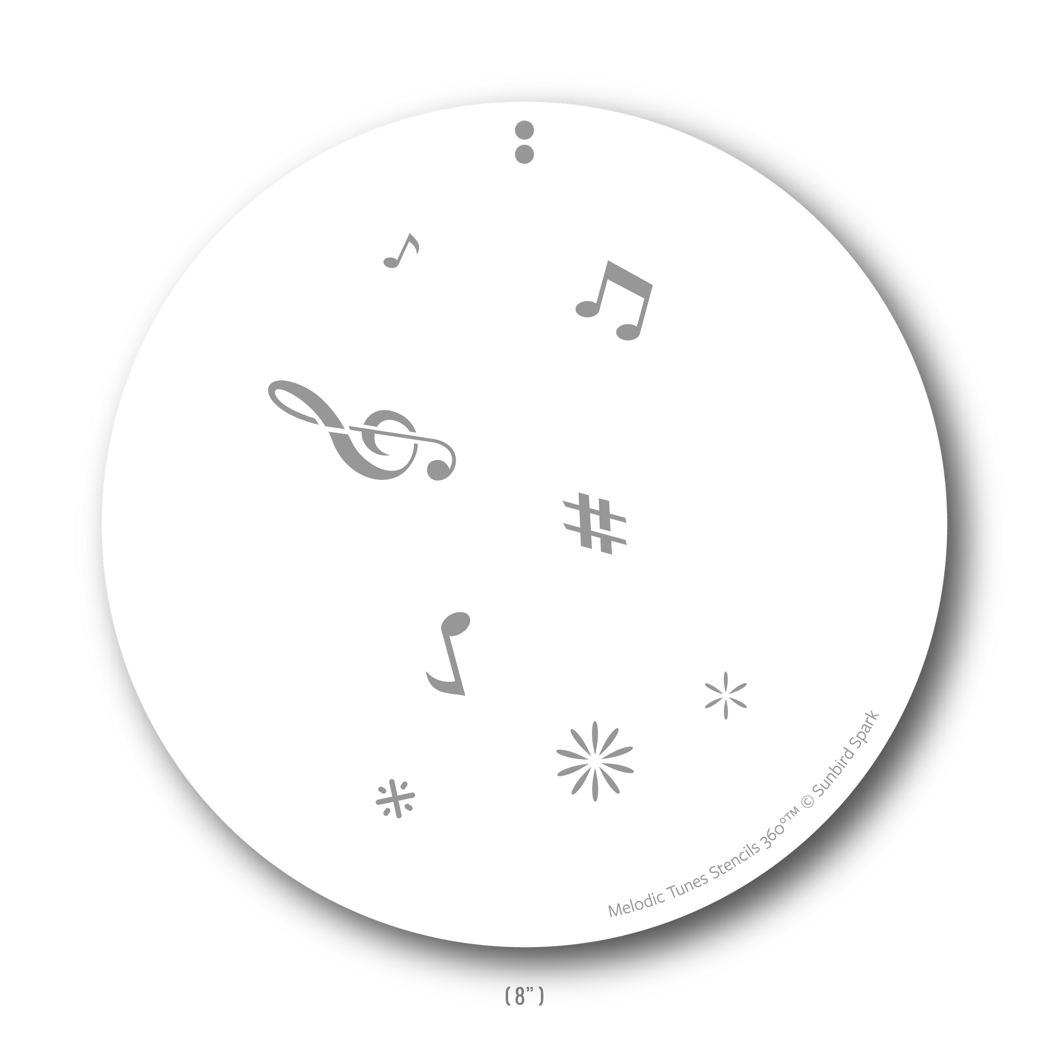 Melodic Tunes Stencils 360°™