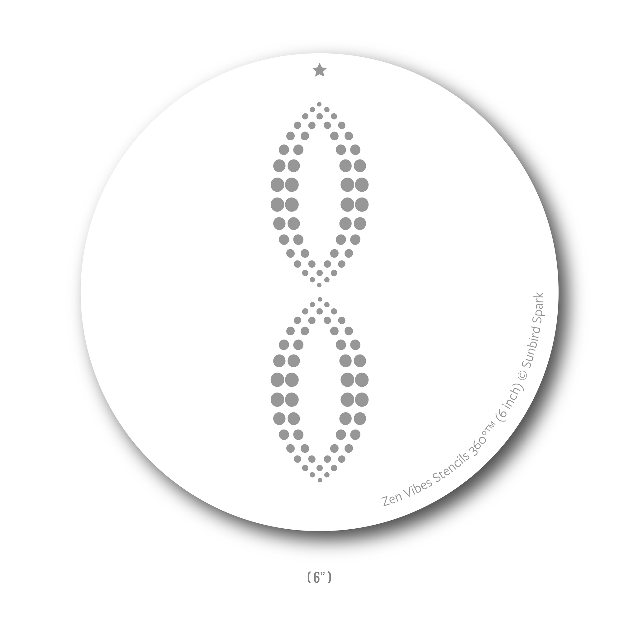 Zen Vibes Stencils 360°™ (6")