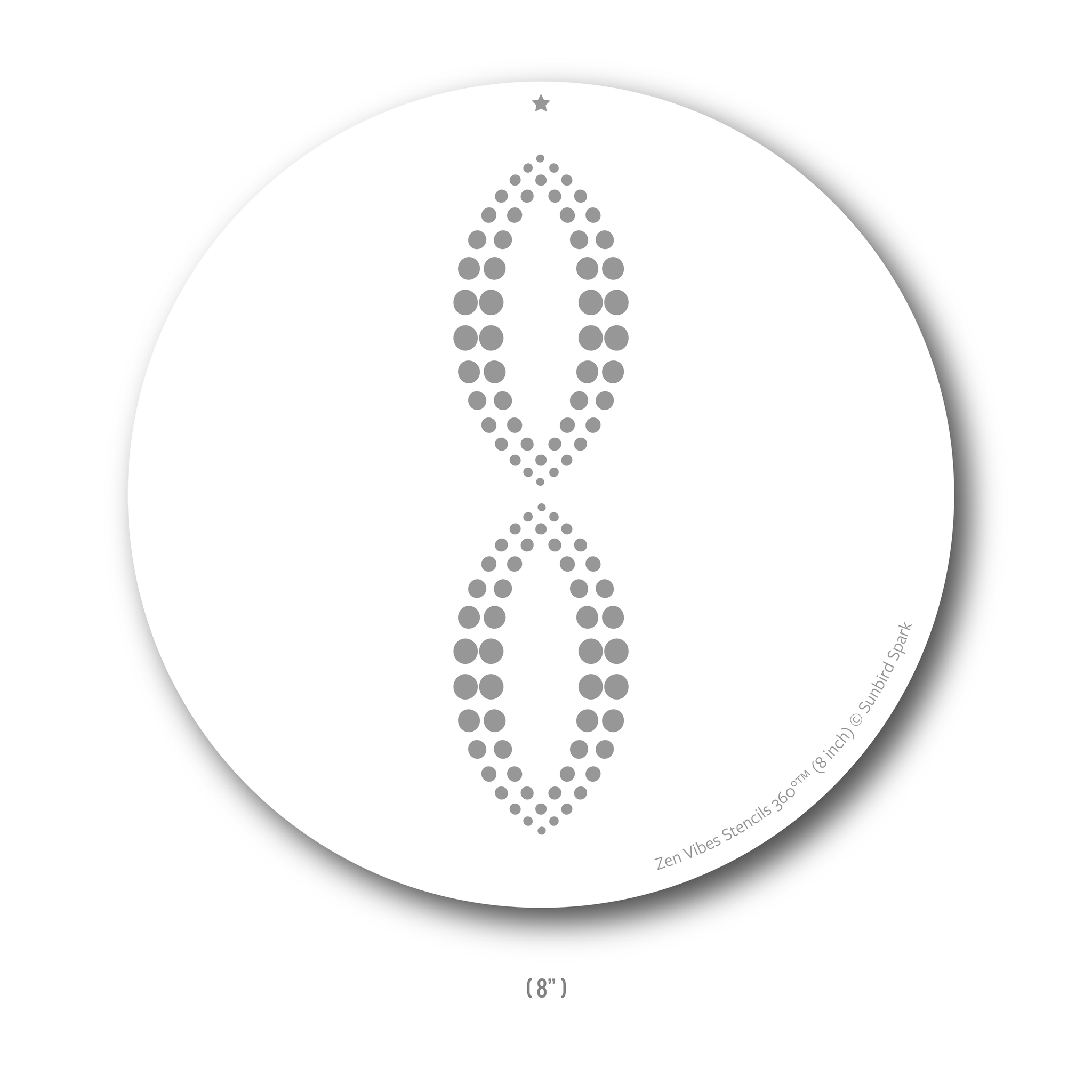 Zen Vibes Stencils 360°™ (8")