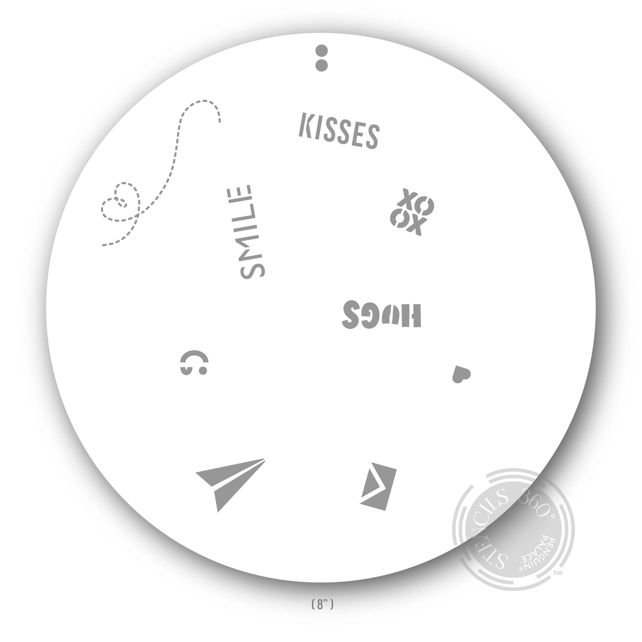 Sending Hugs & Kisses Stencils 360°™